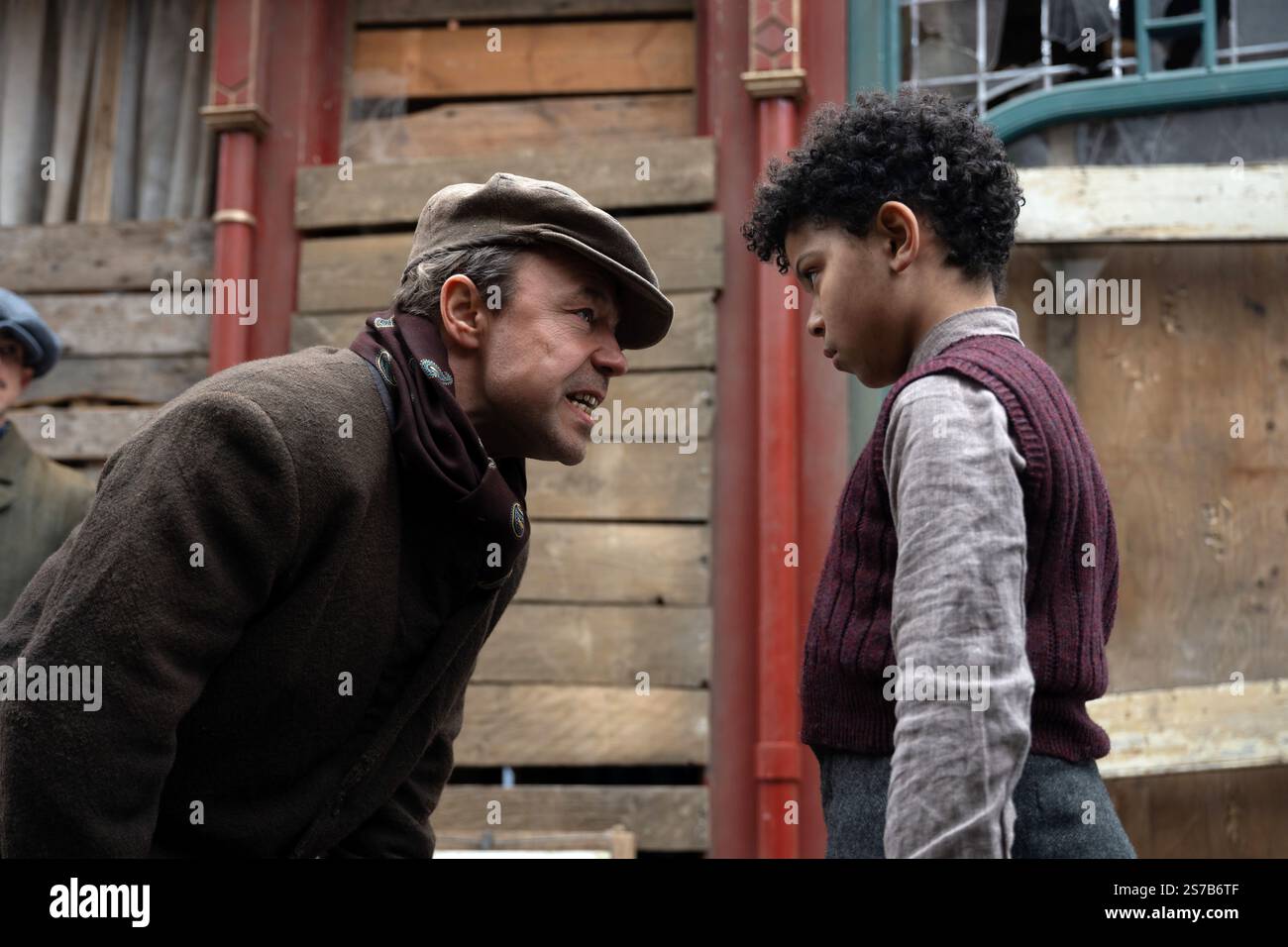 STEPHEN GRAHAM and ELLIOTT HEFFERNAN in BLITZ (2024), directed by STEVE ...