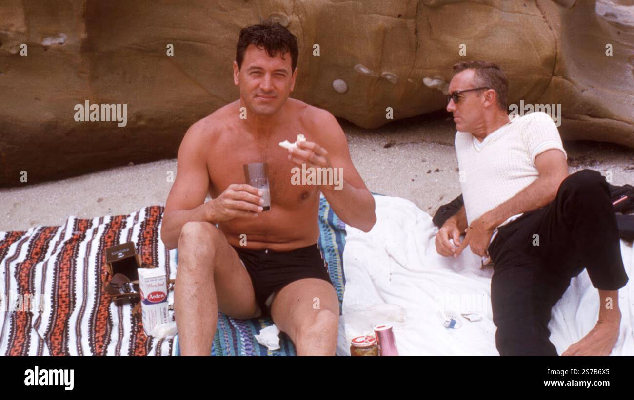 ROCK HUDSON in ROCK HUDSON: ALL THAT HEAVEN ALLOWED (2023), directed by STEPHEN KIJAK. Credit ...