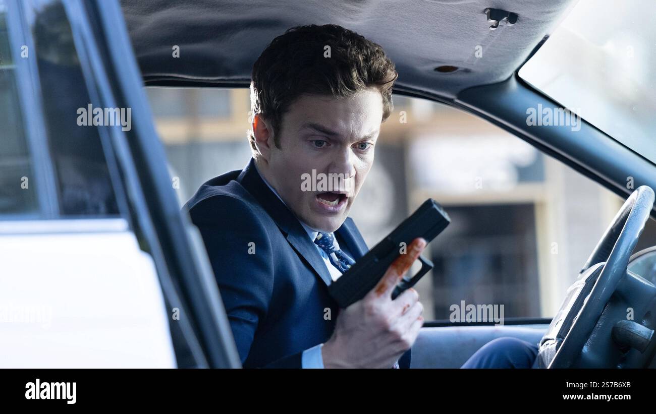JACK QUAID in NOVOCAINE (2025), directed by ROBERT OLSEN and DAN BERK ...