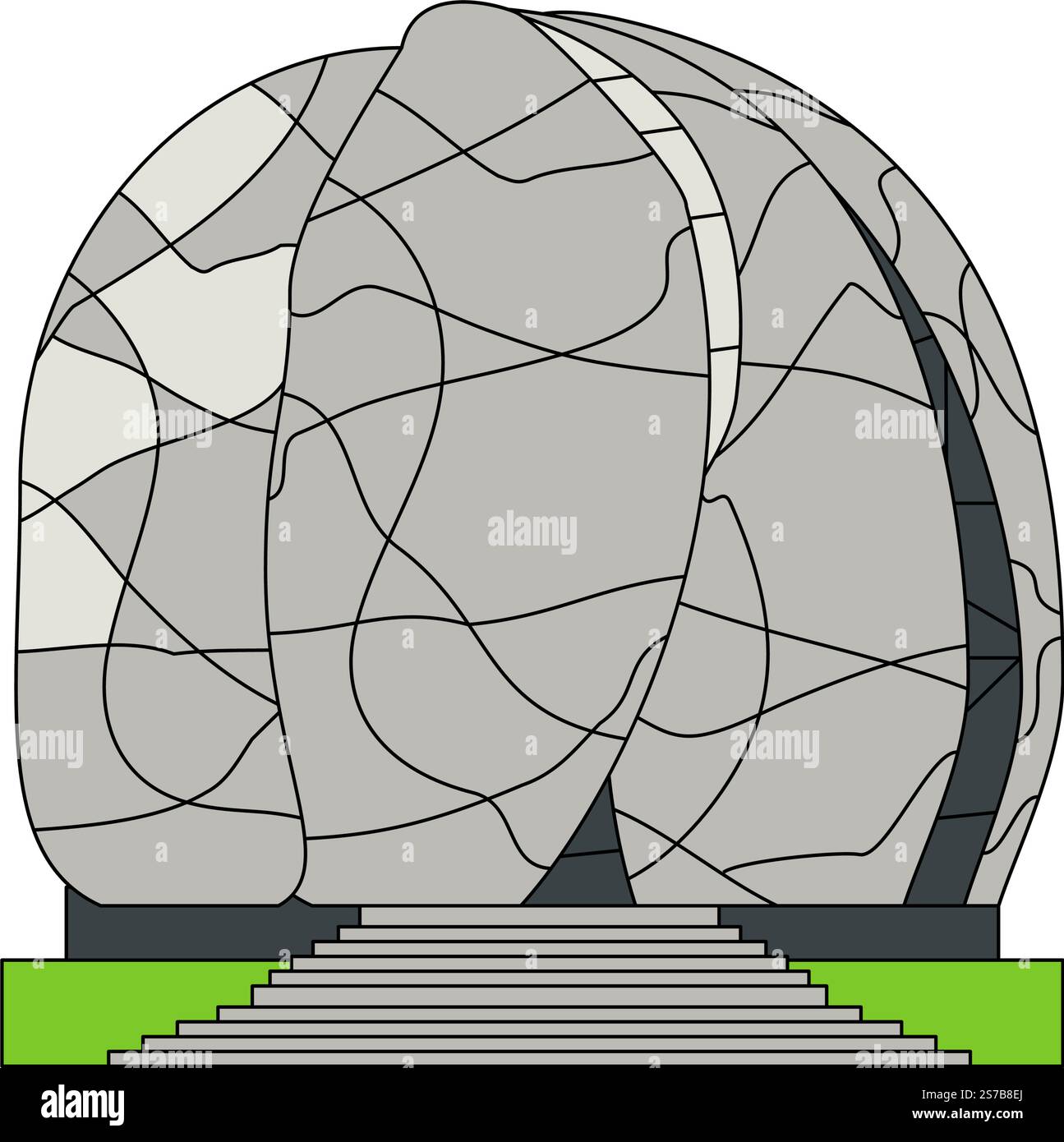 bahai temple chile Stock Vector Image & Art - Alamy