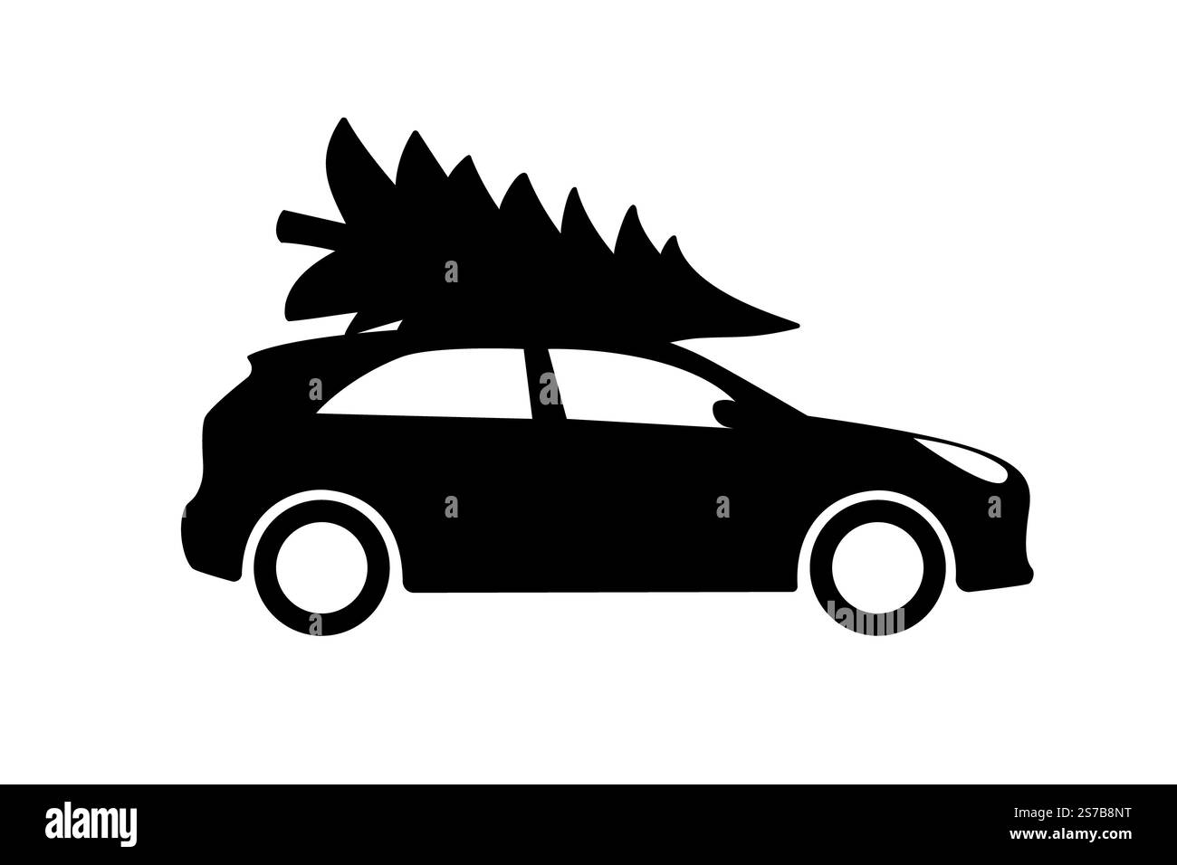 Roof rack on car Cut Out Stock Images & Pictures - Alamy