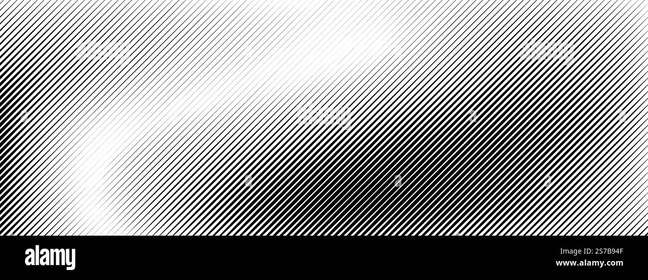 Fading linear gradient texture. Black diagonal striped gradation ...