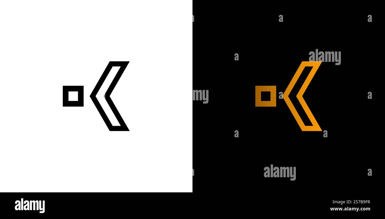 Structured lettermark logo hi-res stock photography and images - Alamy