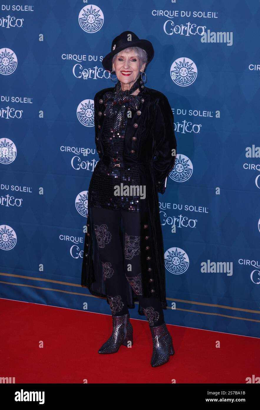London, UK. 15th Jan, 2025. Anita Dobson seen attending the premiere of ...