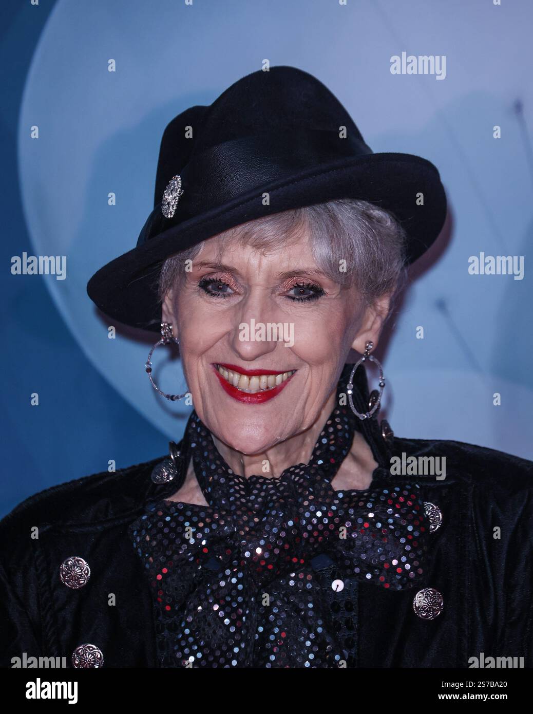 London, UK. 15th Jan, 2025. Anita Dobson seen attending the premiere of ...