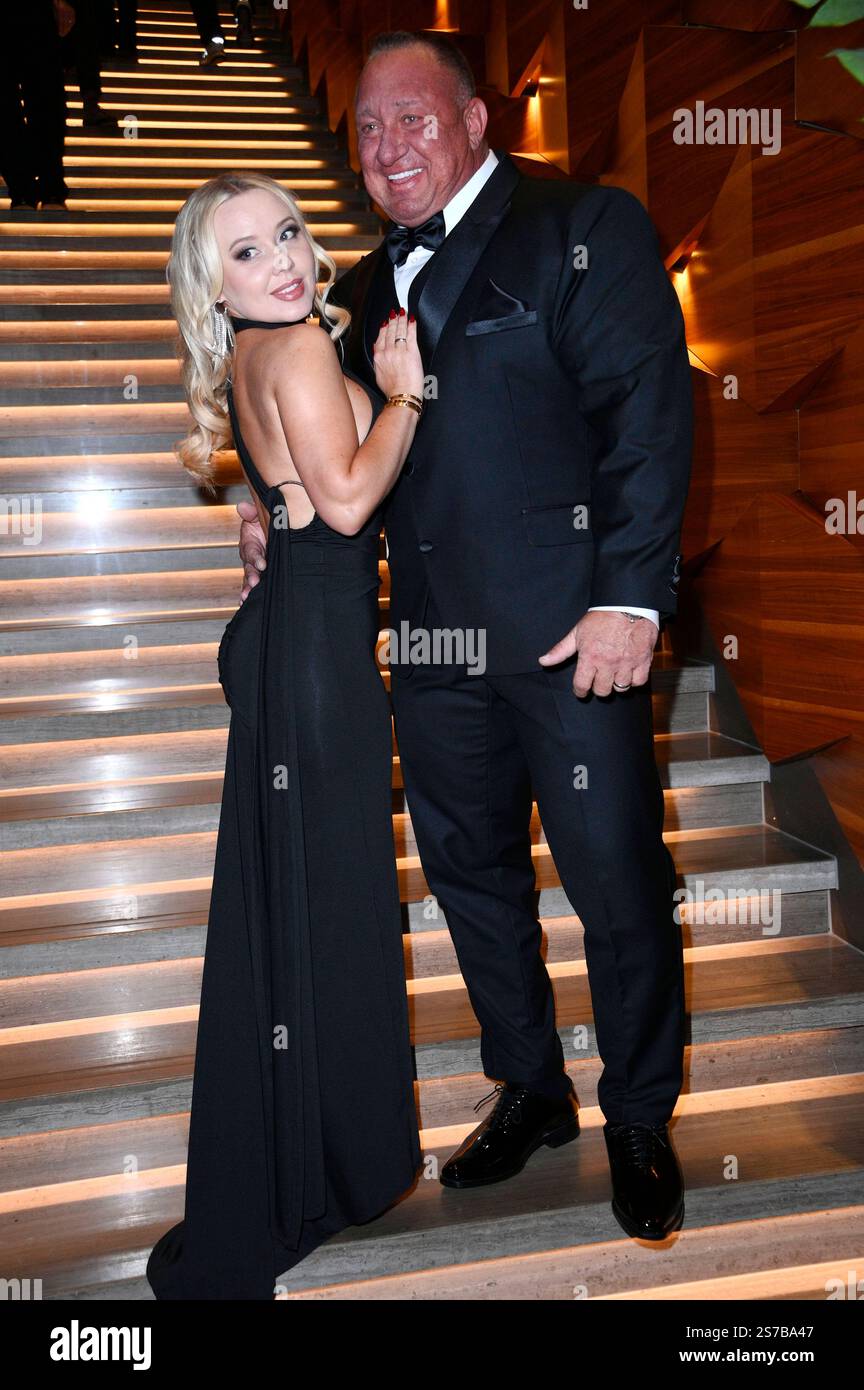 Alicja Krafczyk und Markus Rühl beim Presseball Berlin 2025 im Titanic ...