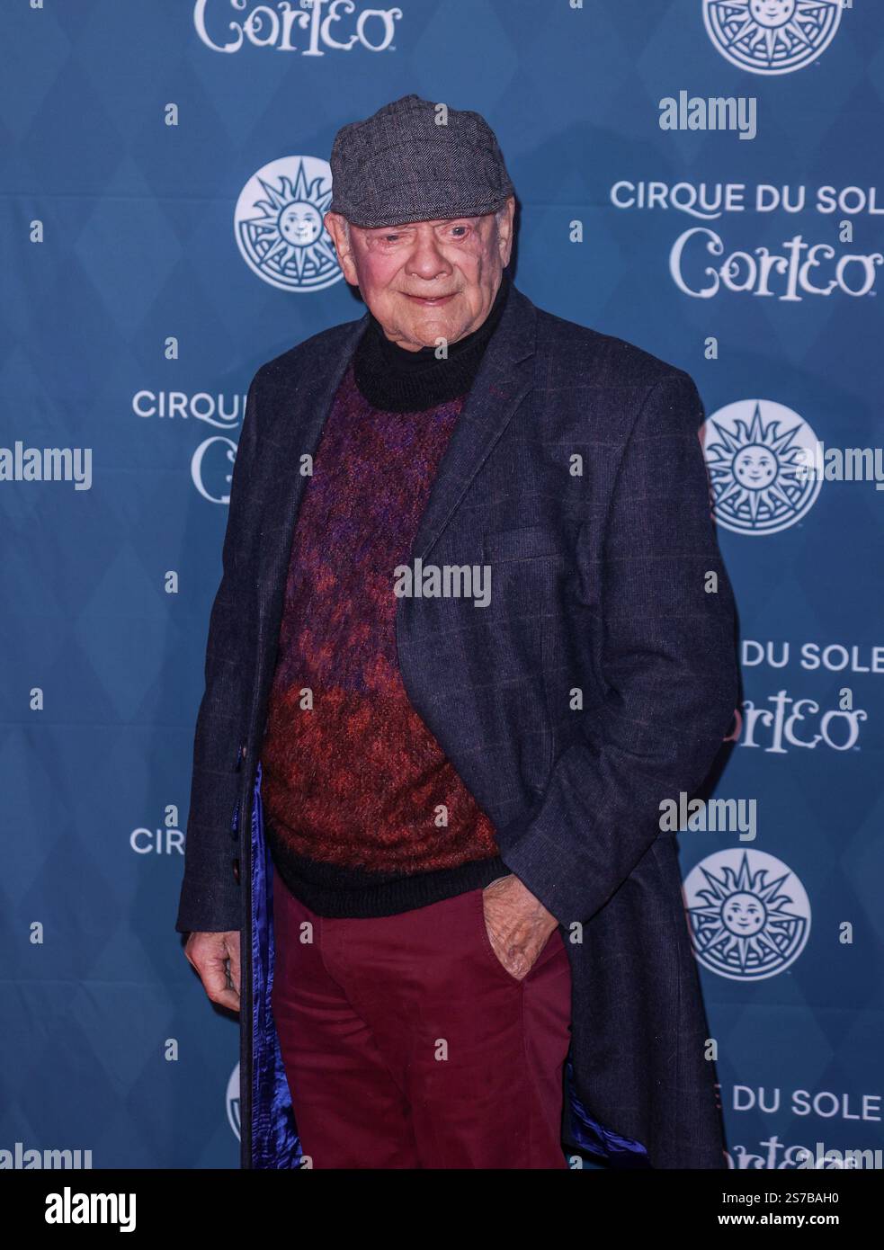 Sir David Jason seen attending the premiere of "Cirque du Soleil ...
