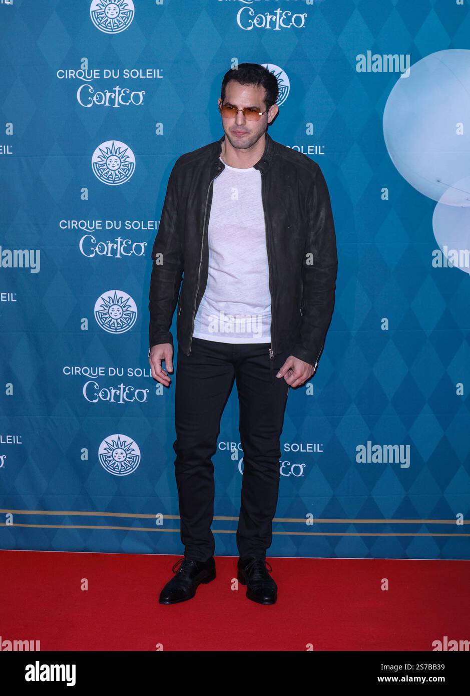 Jeremy Parisi seen attending the premiere of "Cirque du Soleil: Corteo ...