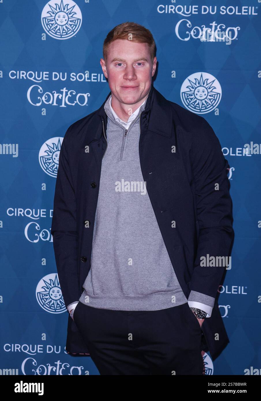 Tom Dean seen attending the premiere of "Cirque du Soleil: Corteo" at ...