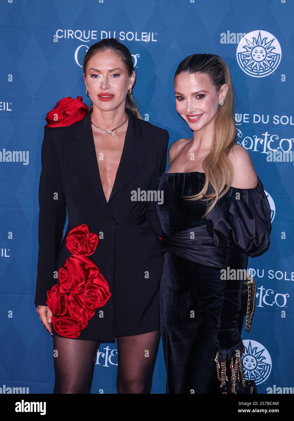 London, UK. 15th Jan, 2025. Maja Malnar and Sophie Hermann seen ...