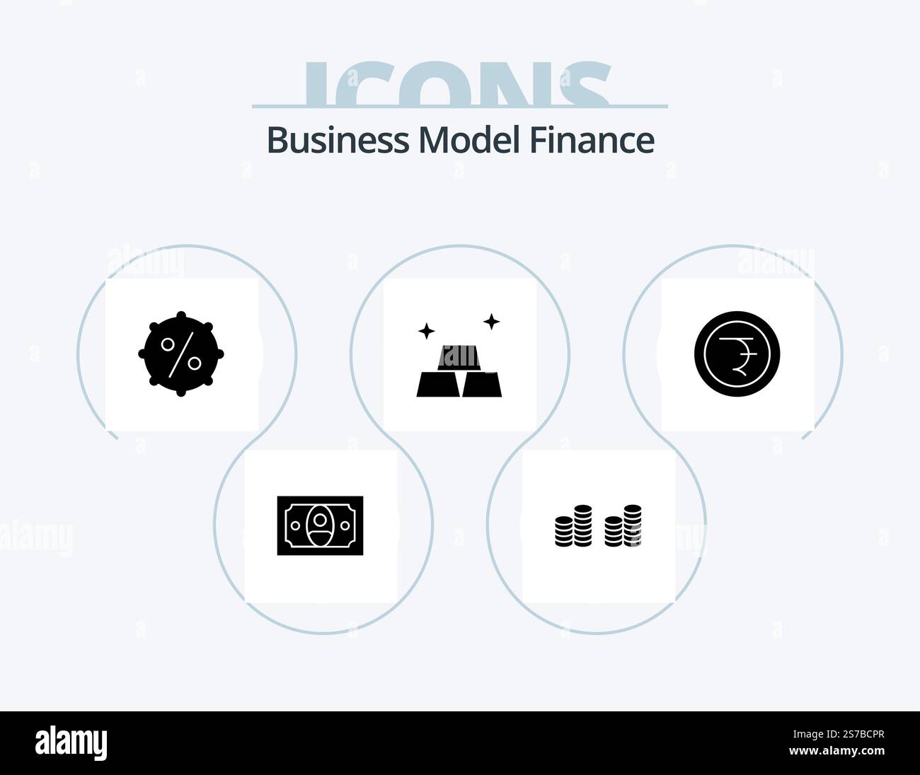 Rupee icon pack hi-res stock photography and images - Alamy