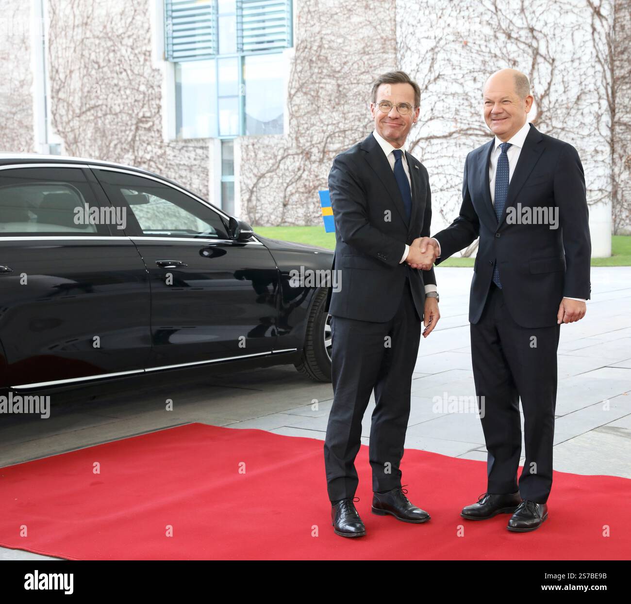 Berlin, Germany, January 17, 2025. German Chancellor Olaf Scholz ...