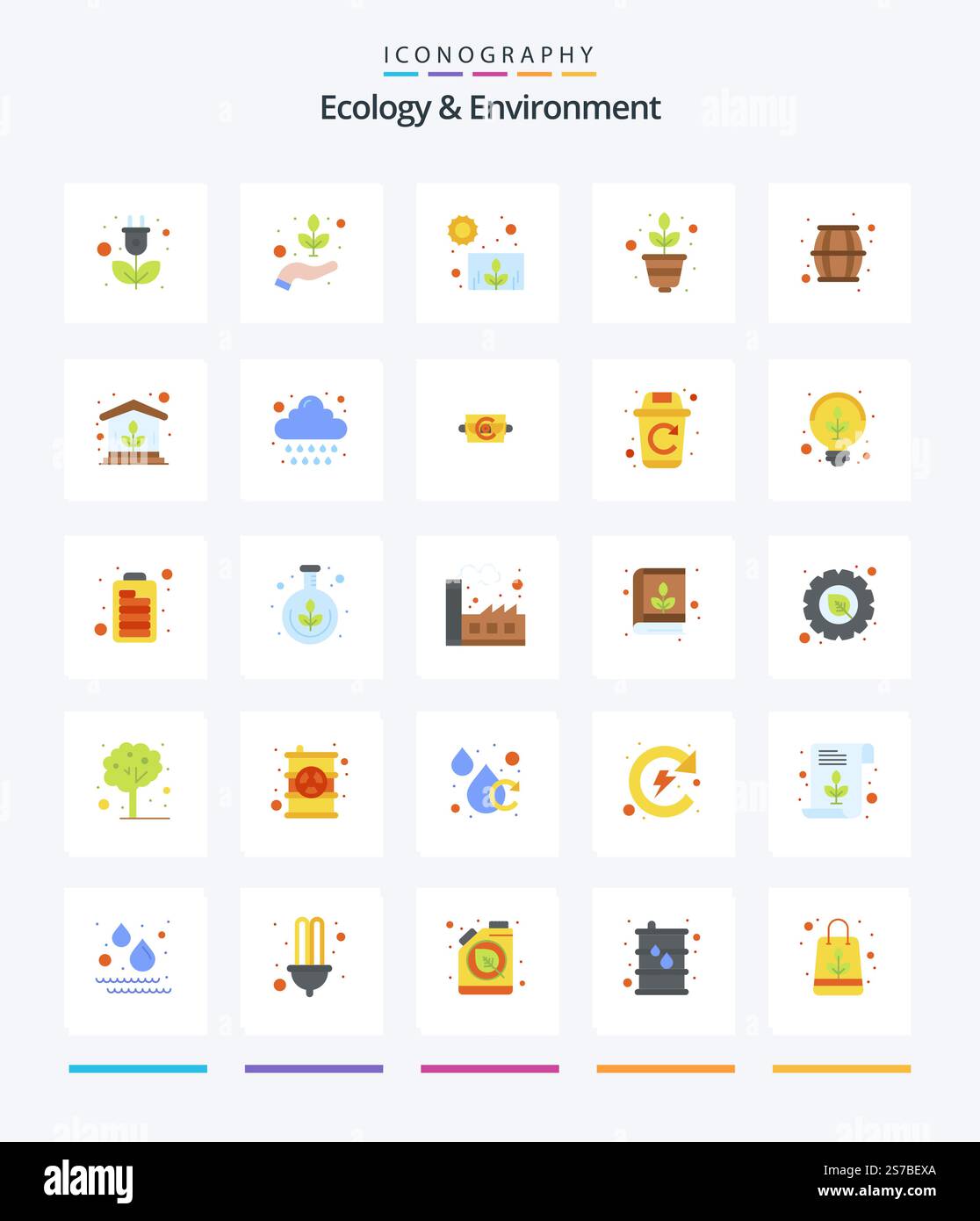 Creative Ecology And Environment 25 Flat icon pack Such As beer. growth ...