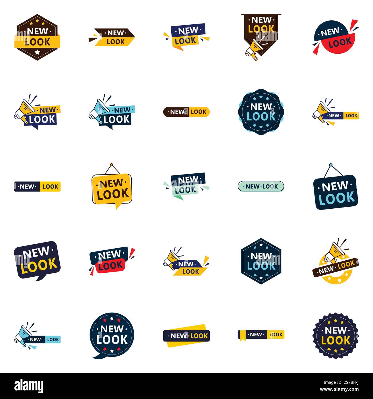 New Look 25 professional vector designs for a revamped brand identity ...