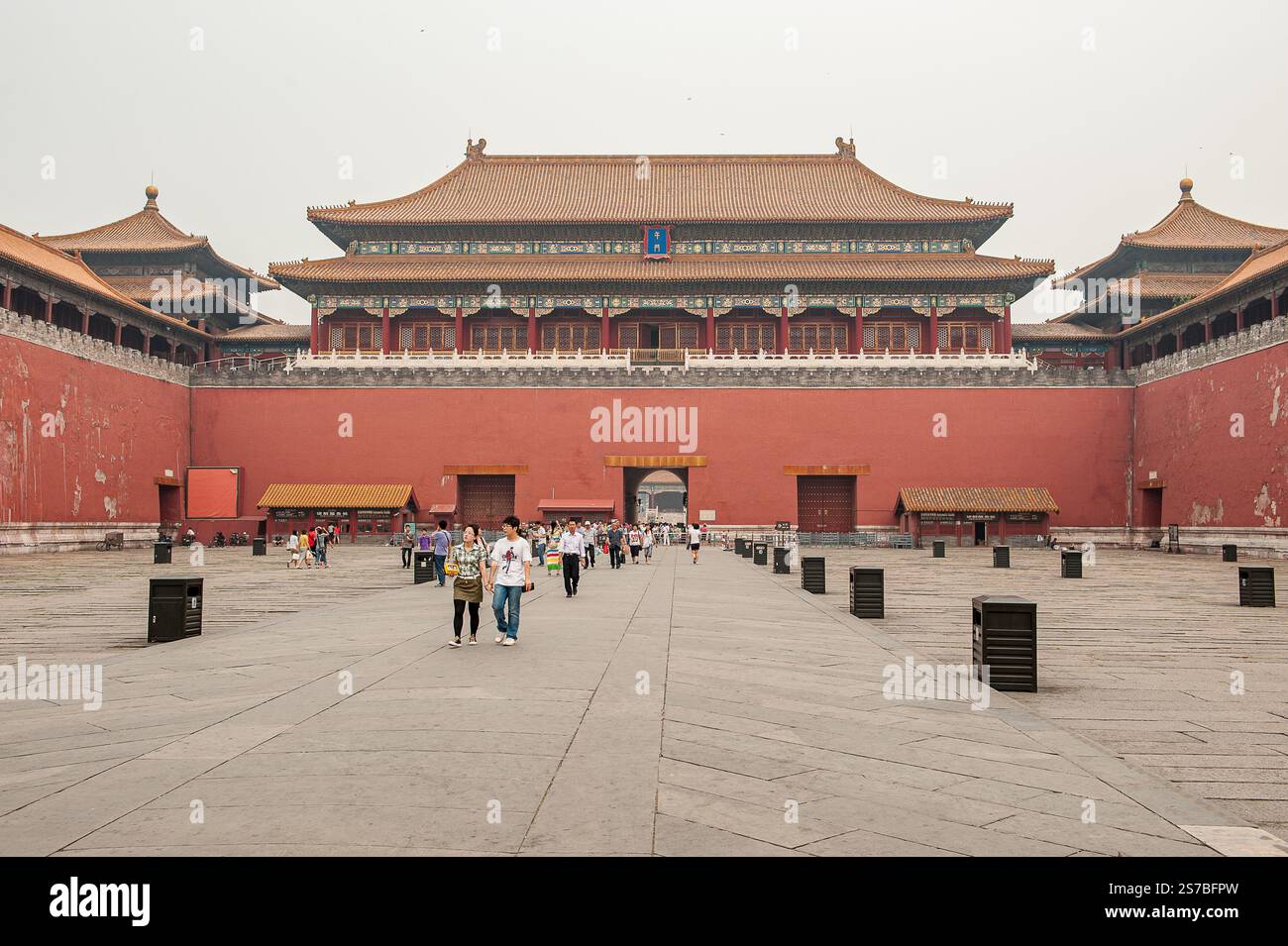 The Forbidden City in Beijing was inaugurated in 1421 and 24 emperors ...
