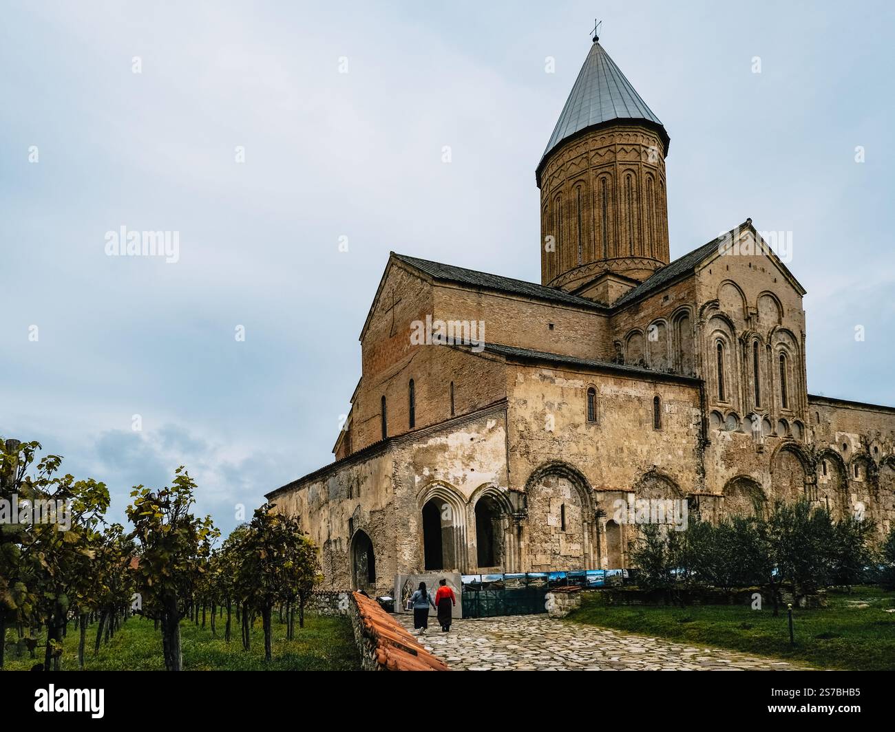 Alaverdi Monastery in Kakheti, Georgia. A historic Georgian Orthodox ...