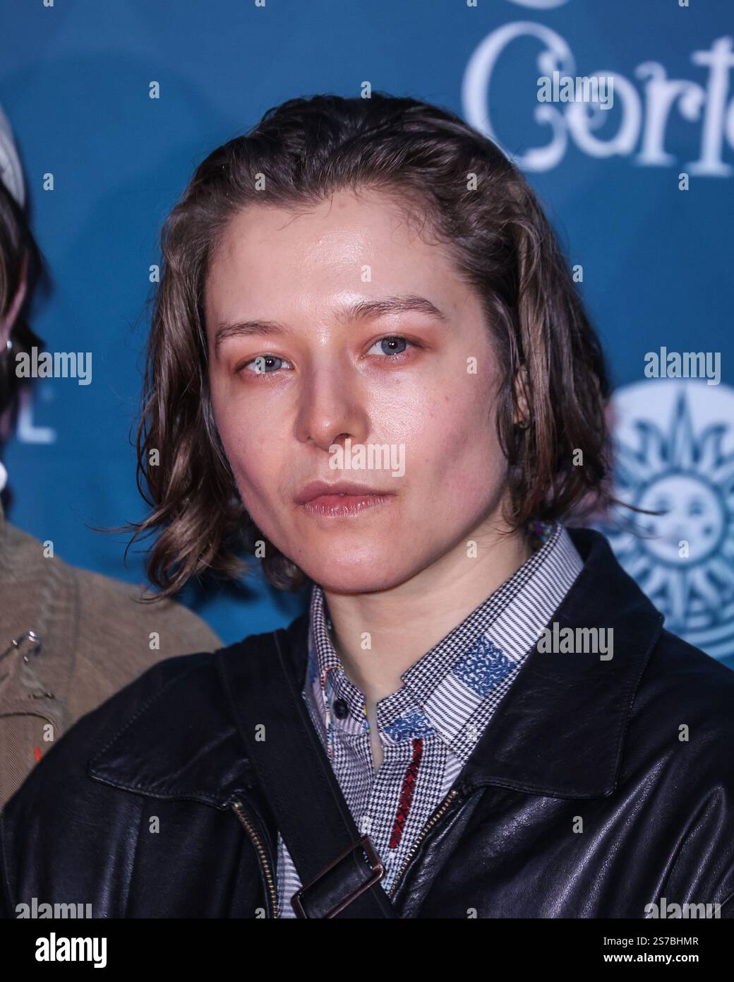 London, UK. 15th Jan, 2025. Emma D'Arcy seen attending the premiere of "Cirque du Soleil: Corteo ...