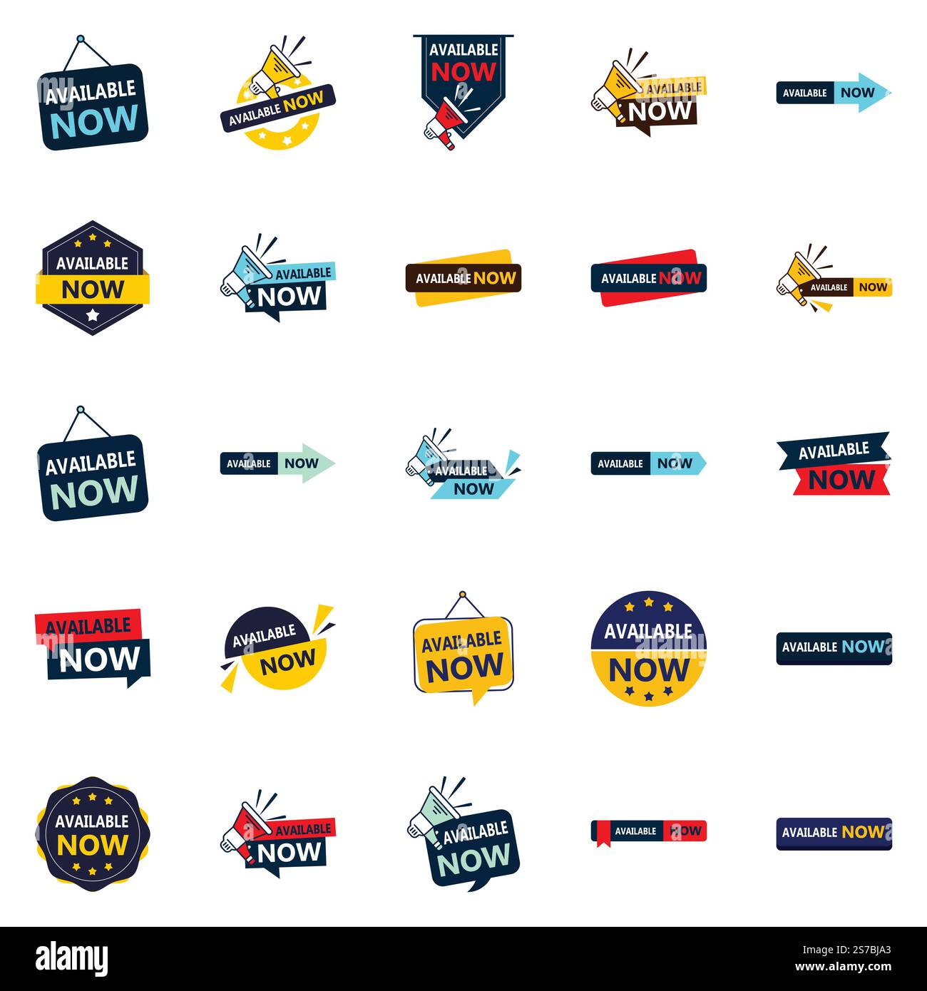 Available Now 25 Vector Banners for High-impact Graphic Design Stock ...