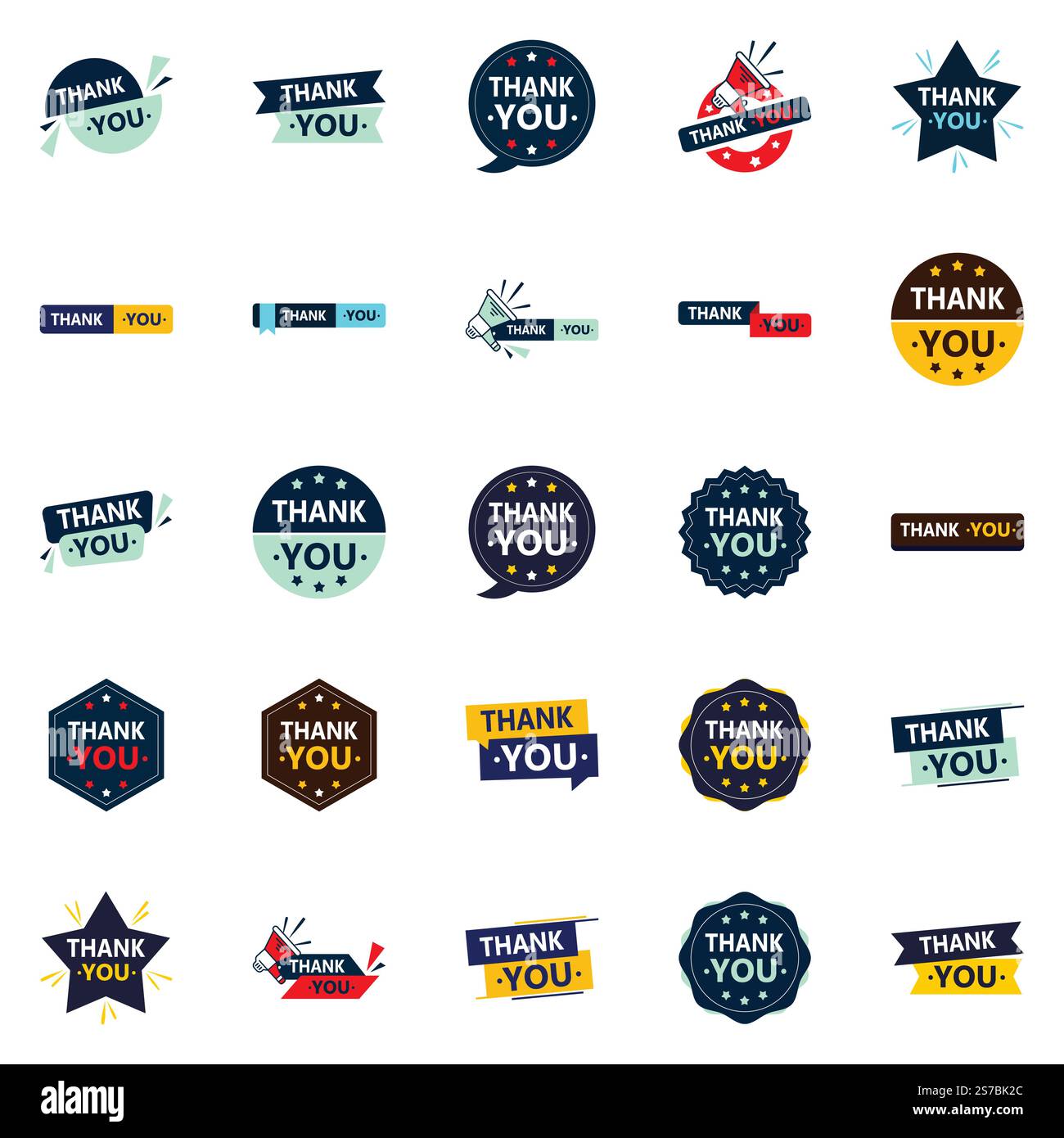 Thank You 25 Fresh Vector Elements for a Modern Twist on Gratitude ...