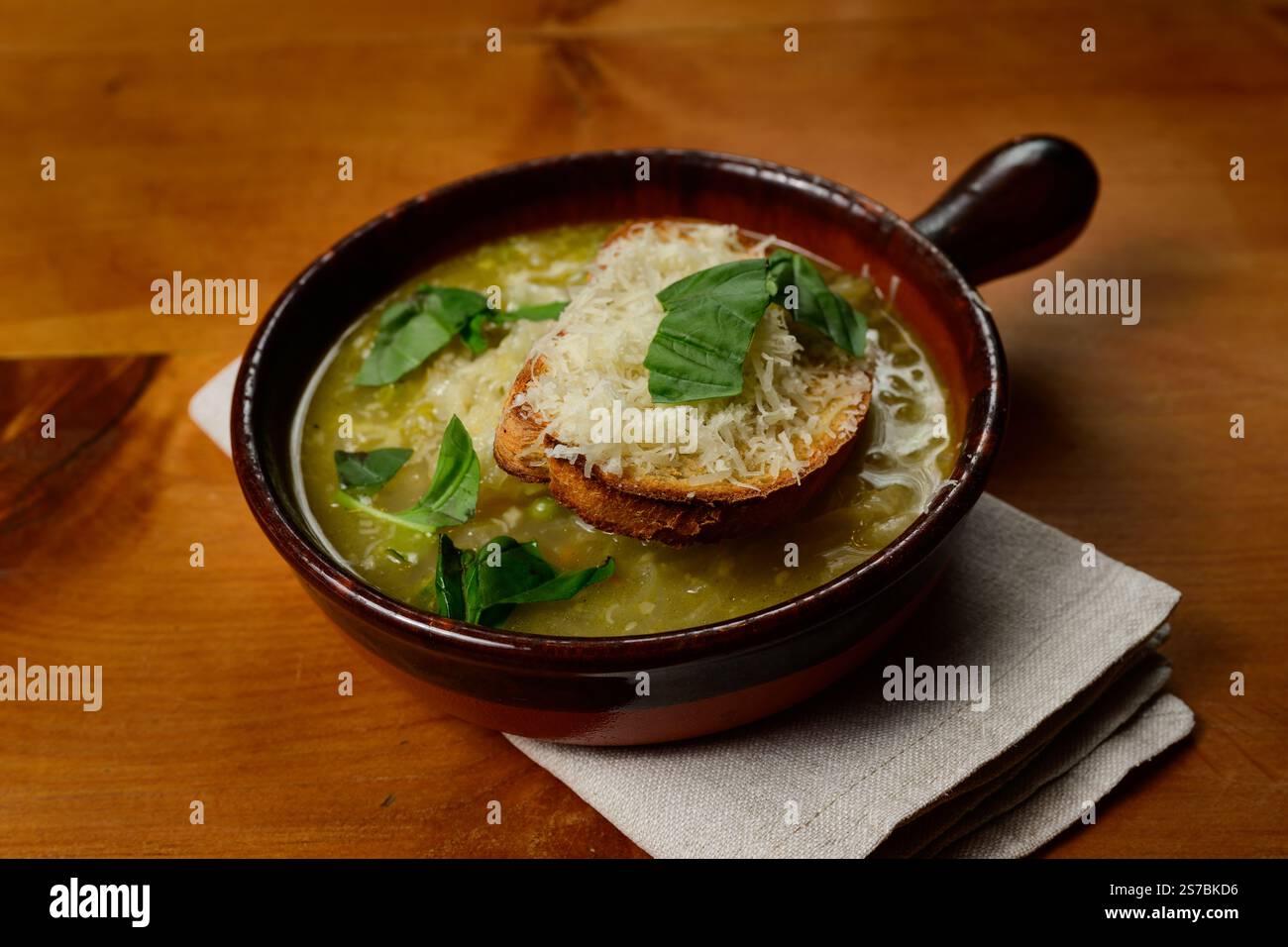 Carabaccia Tuscan Onion Soup als called Cipollata served in a Terra ...