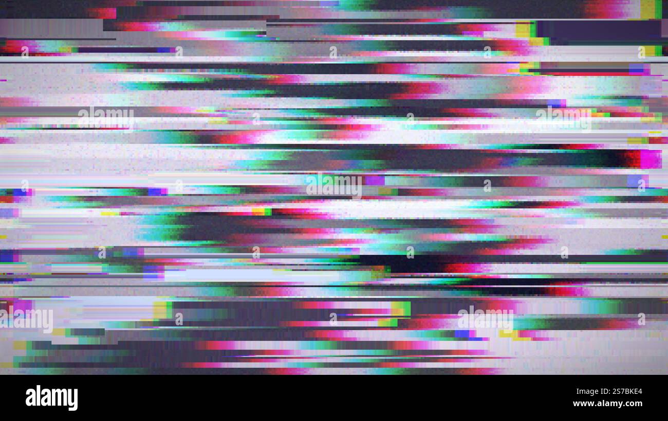Glitch overlay distortion chromatic aberration hi-res stock photography and images - Alamy