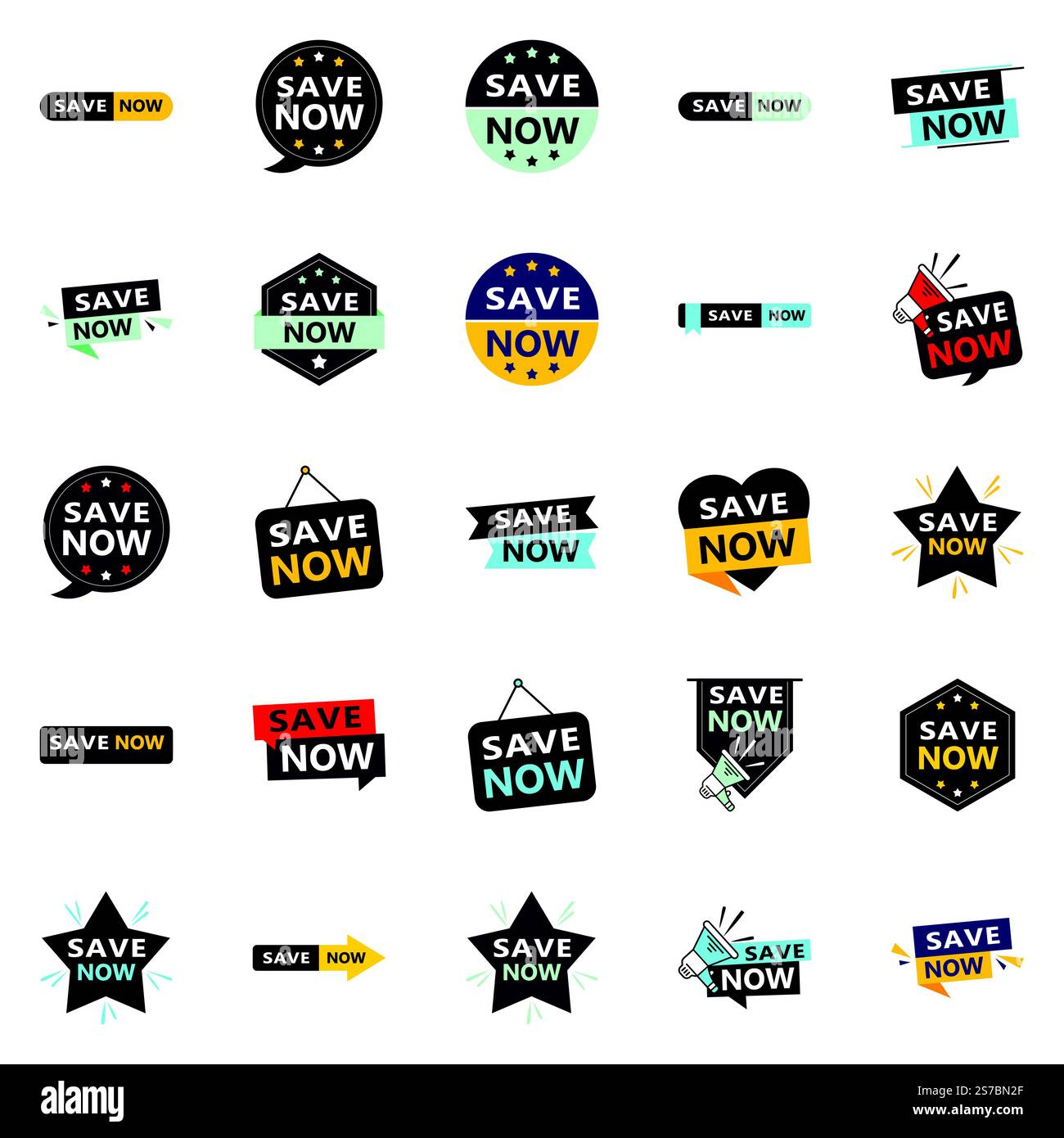 Save Now 25 Unique Typographic Designs for a personalized savings ...