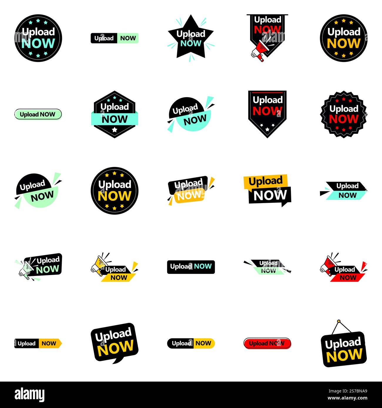 Upload Now Bundle 25 Eye catching Vector designs for Marketing and ...