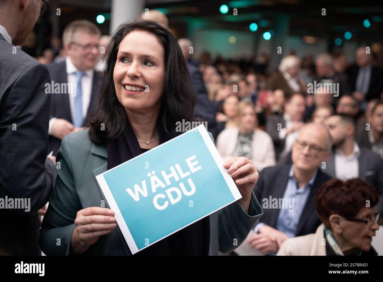 CDU NRW Neujahrsempfang Elisabeth Winkelmeier-Becker mit dem Wahlaufrauf Waehle CDU beim ...