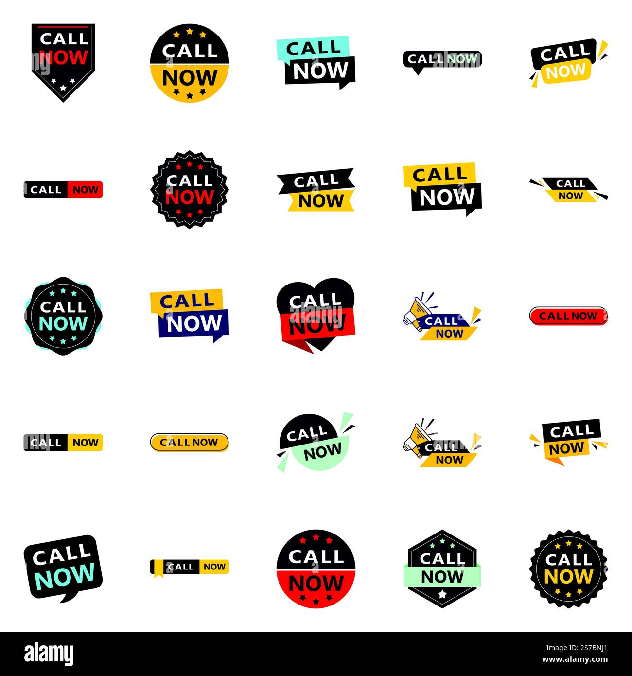 25 Professional Typographic Designs for encouraging calls Call Now ...
