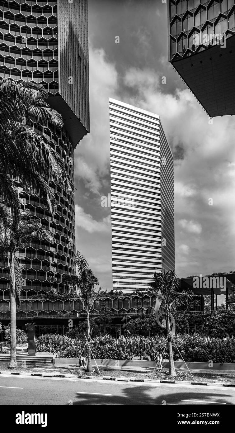 The Gateway east tower flanked by the Duo building, Singapore, Asia ...