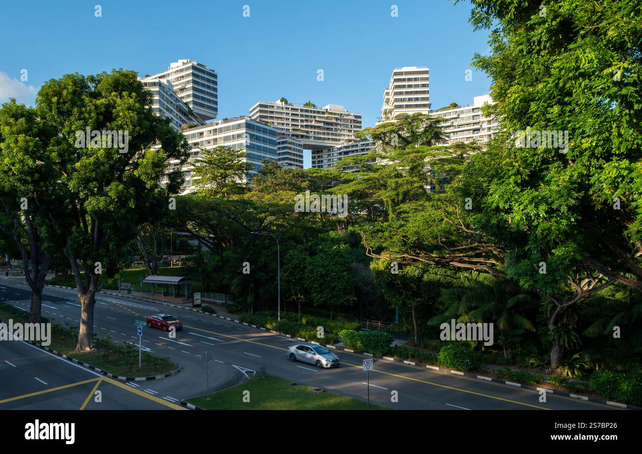 The Interlace Apartment building complex in Singapore, Asia Stock Photo ...