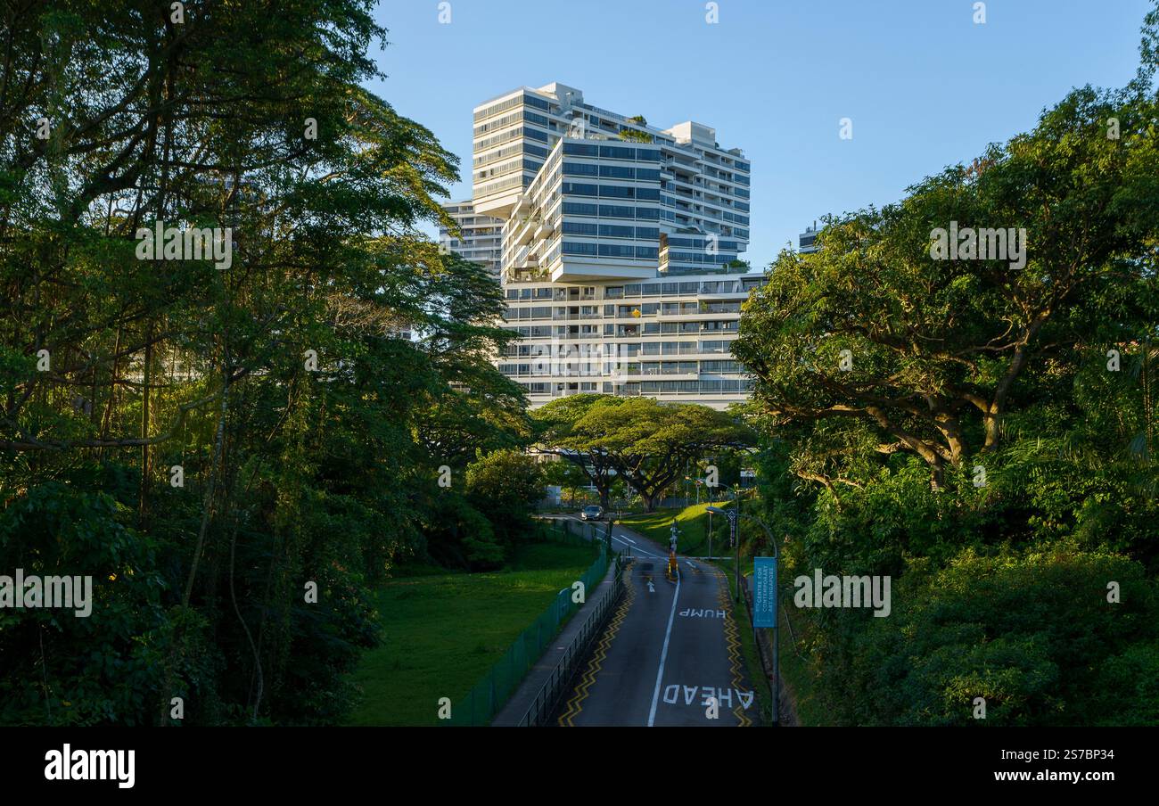 The Interlace Apartment building complex in Singapore, Asia Stock Photo ...
