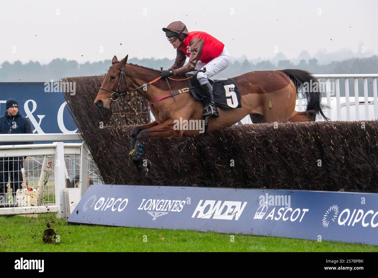 Ascot, Berkshire, UK. 18th January, 2025. IN D’OR ridden by Mr David ...