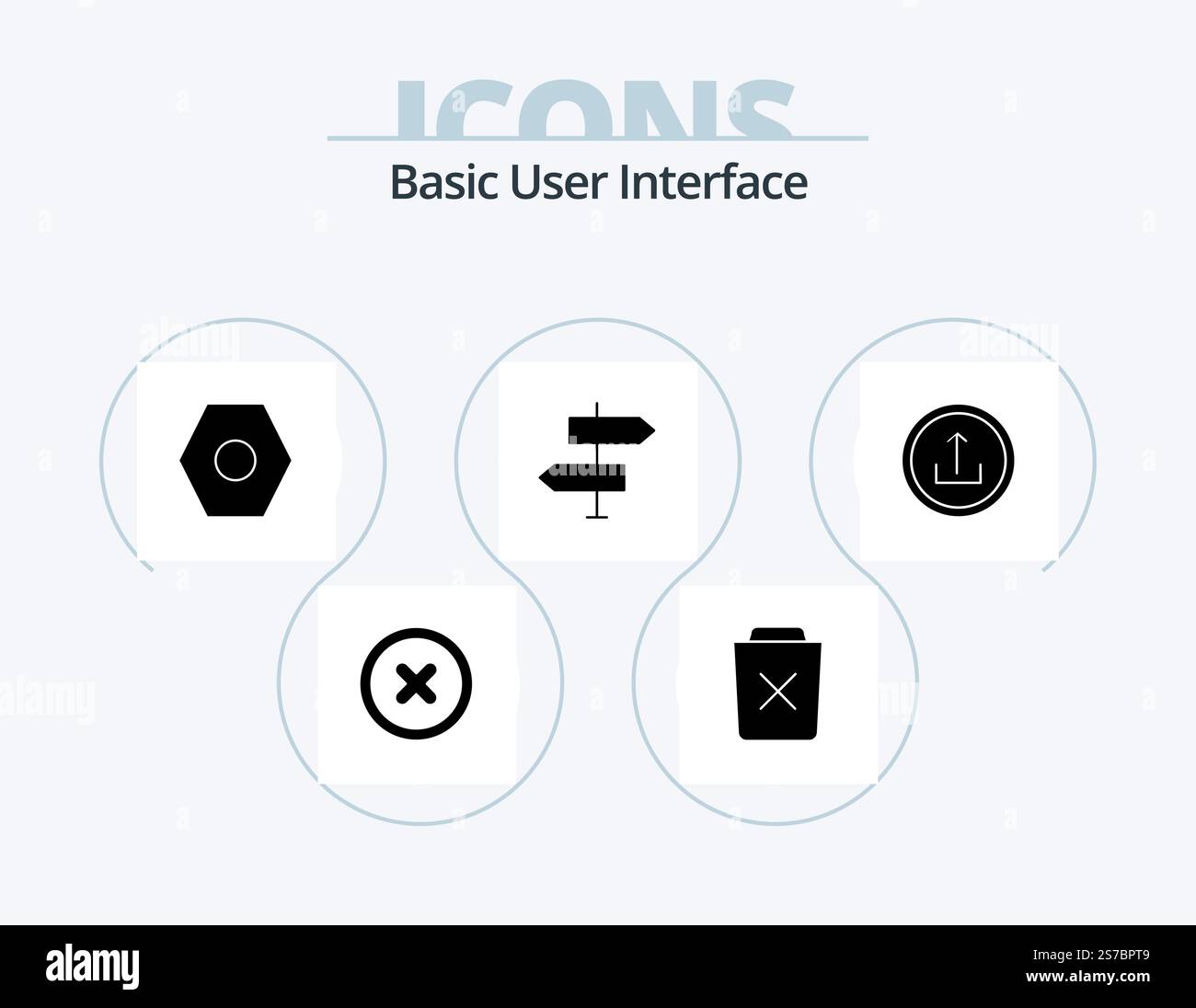 Basic Glyph Icon Pack 5 Icon Design. basic. signs. basic. direction ...