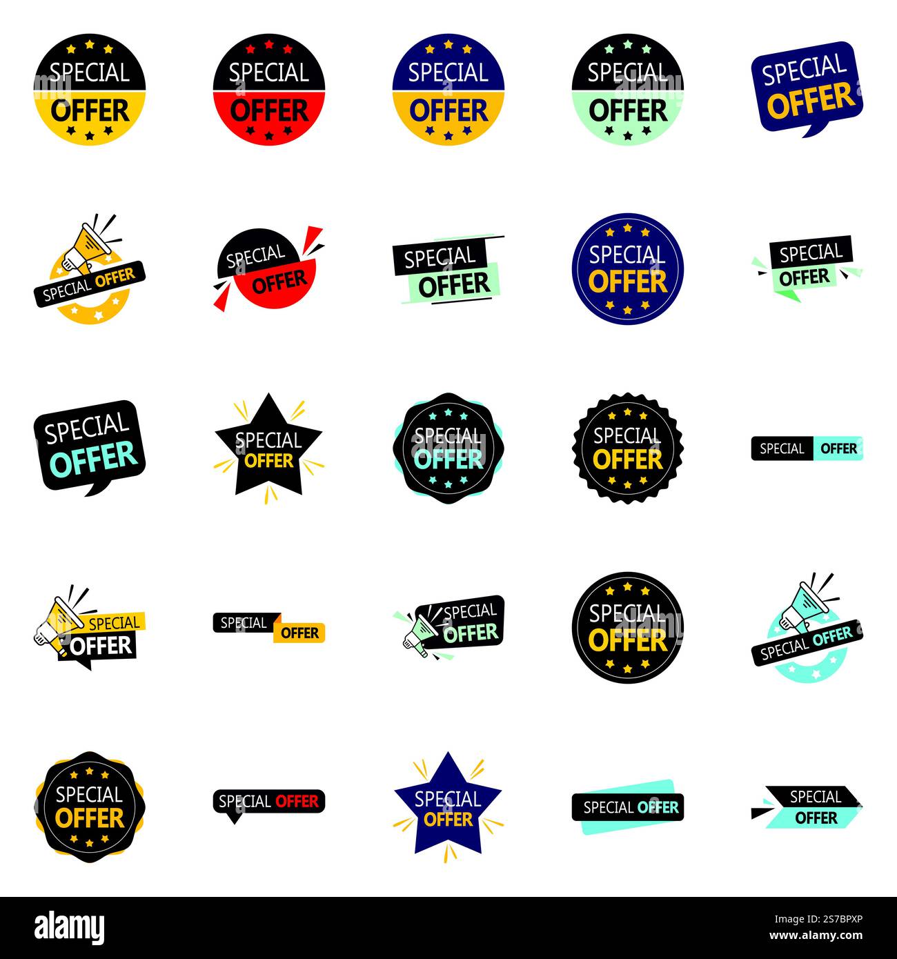 Special Offer Bundle 25 Eye catching Vector designs for Promotions and ...