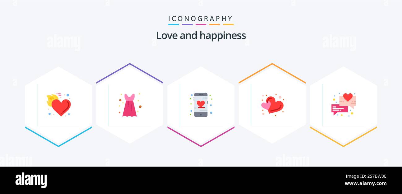 Love 25 Flat icon pack including love. two. application. shape. hearts ...