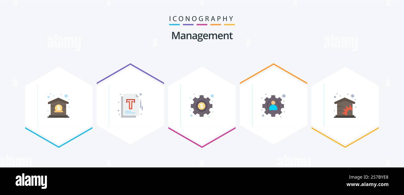 Management 25 Flat icon pack including . home. management. economics ...