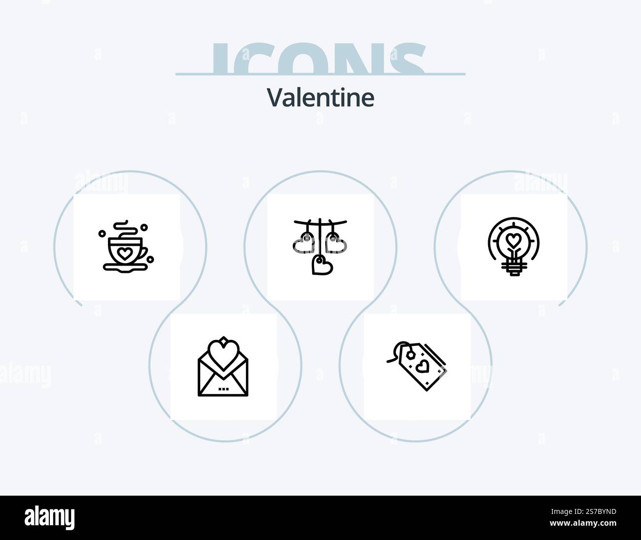 Line delivery woman box Stock Vector Images - Alamy