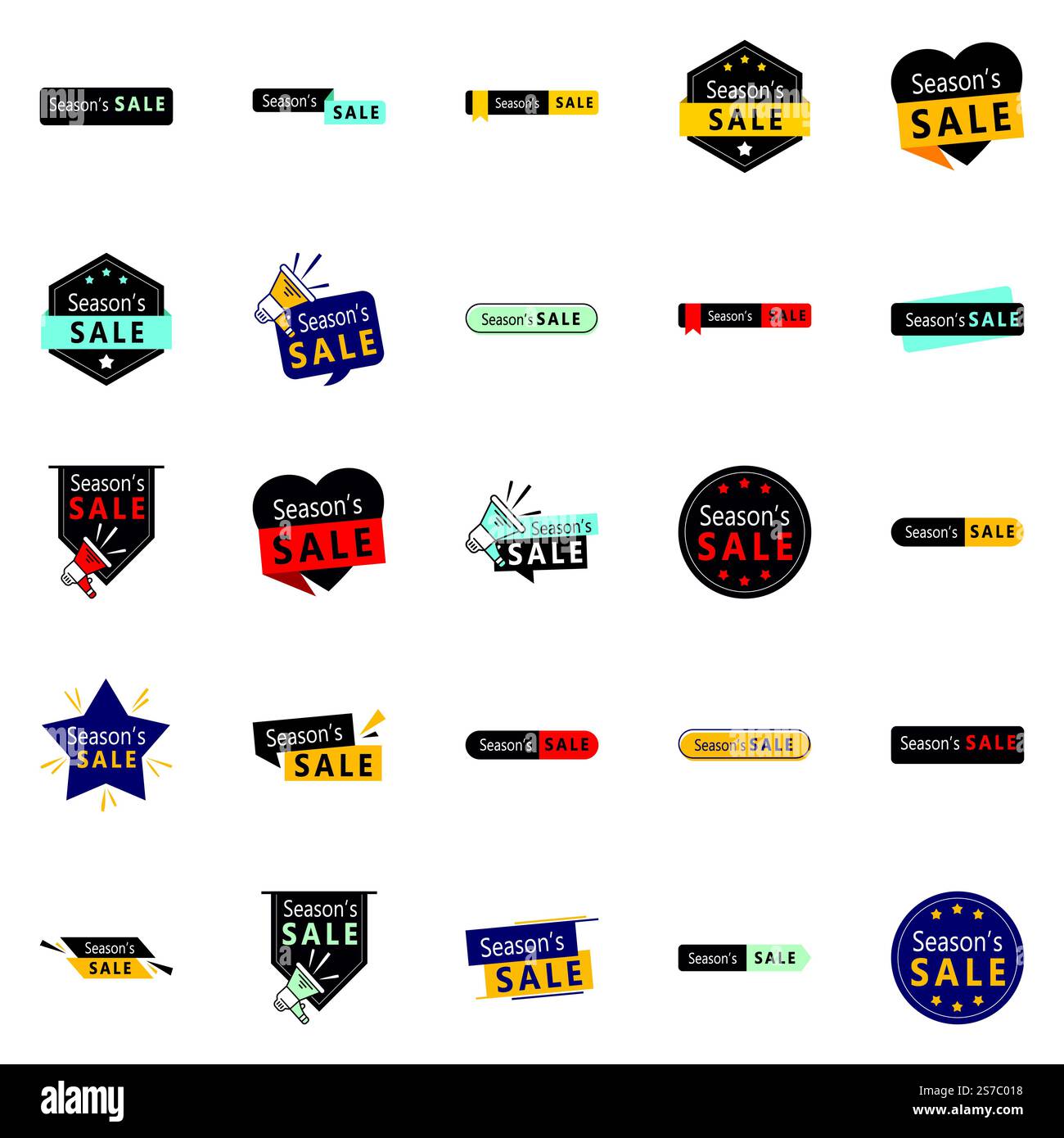 25 Professionally-Designed Season Sale Designs for Boosting Sales Stock ...