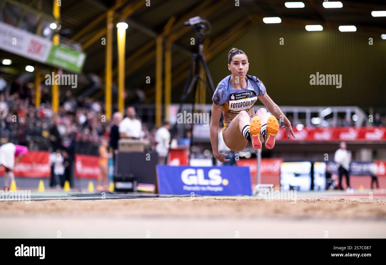 Flugphase: Weitspringerin Filippa Fotopoulou (CYP/Zypern); Sparkassen ...