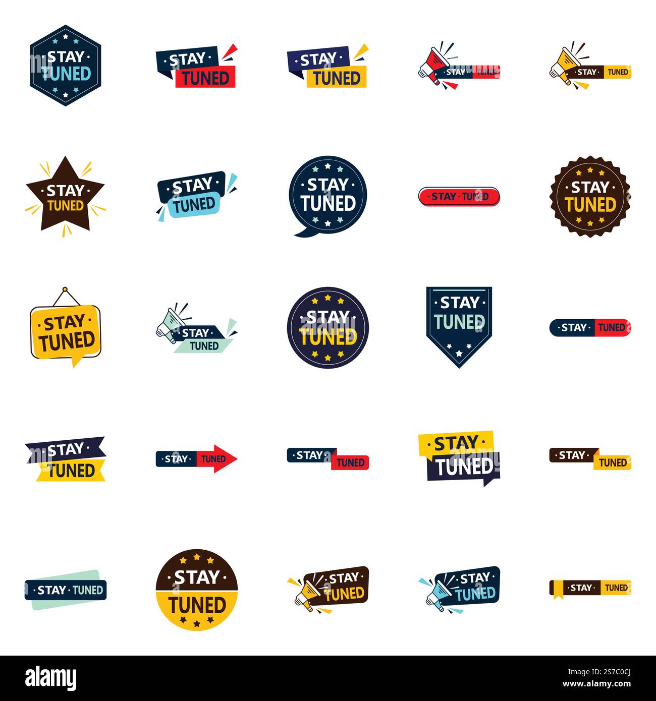 25 Unique Vector Images to Keep your audience interested Stock Vector ...