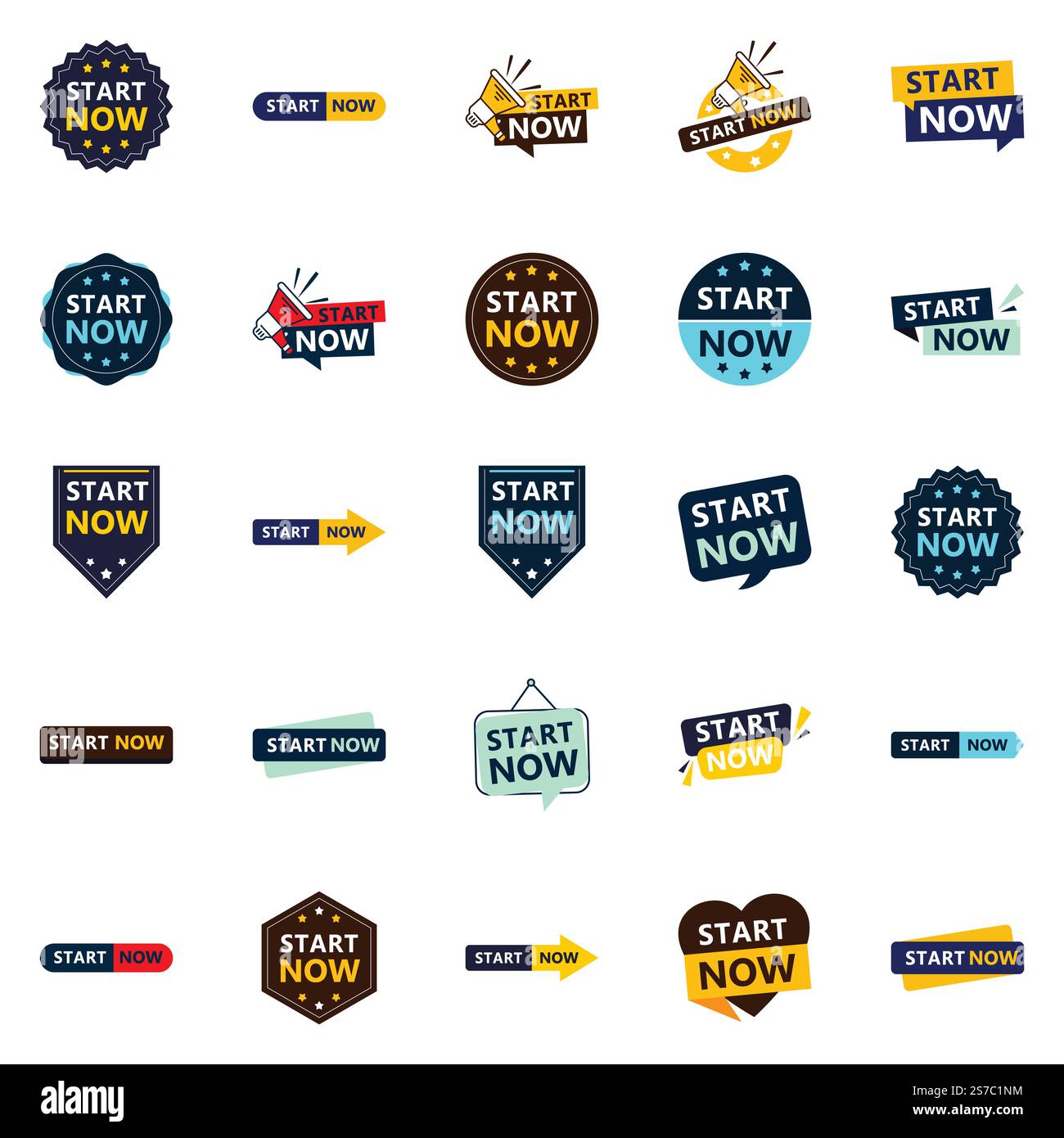 25 Professional Typographic Designs for encouraging starting Start Now ...