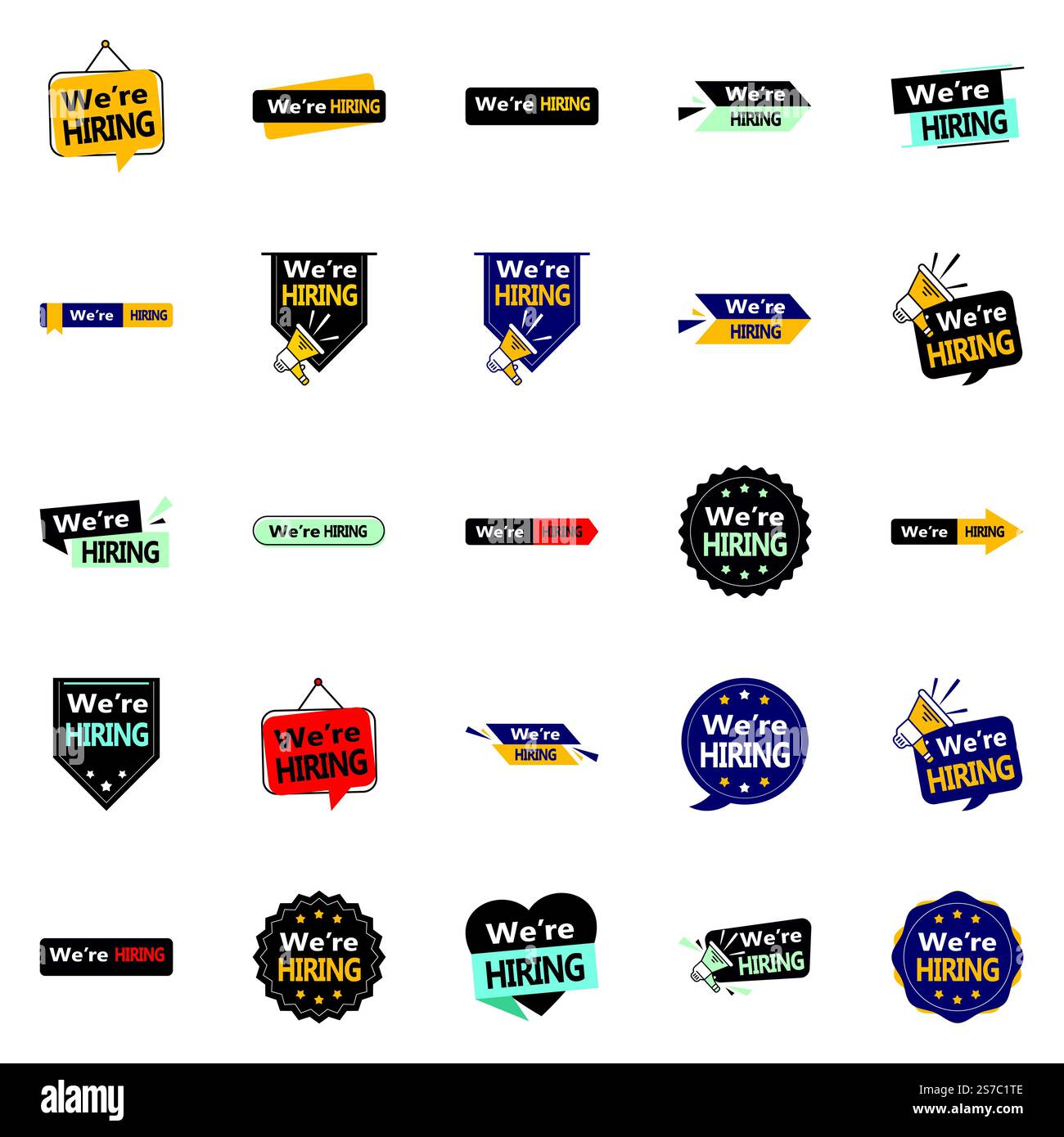 We’re Hiring 25 Eye catching Vector Images for Recruitment Advertising ...