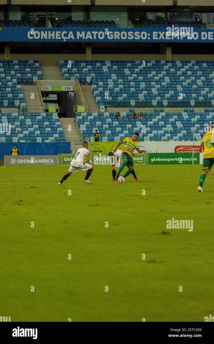 CUIABÁ, MT - 18.01.2025: JOGO CUIABA X MIXTO - Game between Cuiabá x Mixto, valid for the 2nd ...