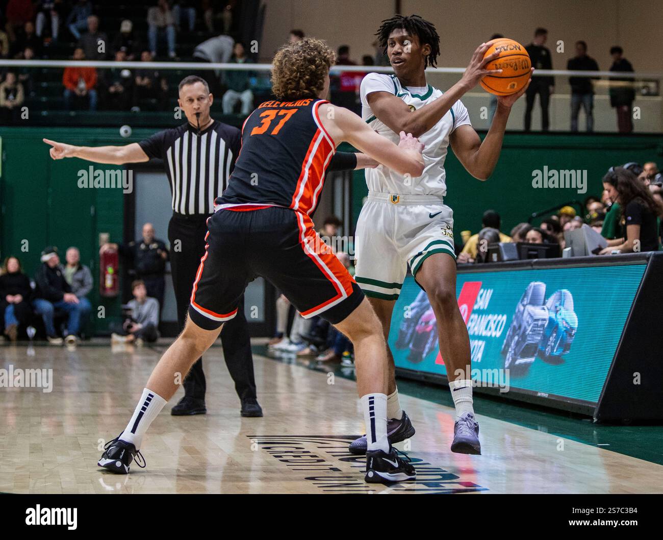 January 18 2025 San Francisco CA, U.S.A. San Francisco guard Tyrone ...