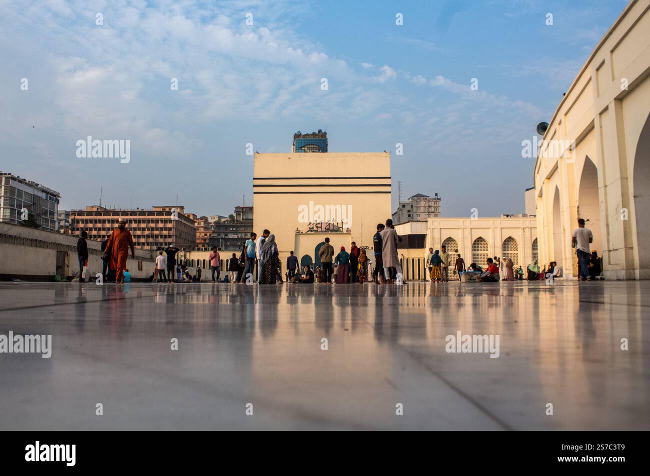 Baitul Mukarram Mosque, the National Mosque of Bangladesh Stock Photo ...