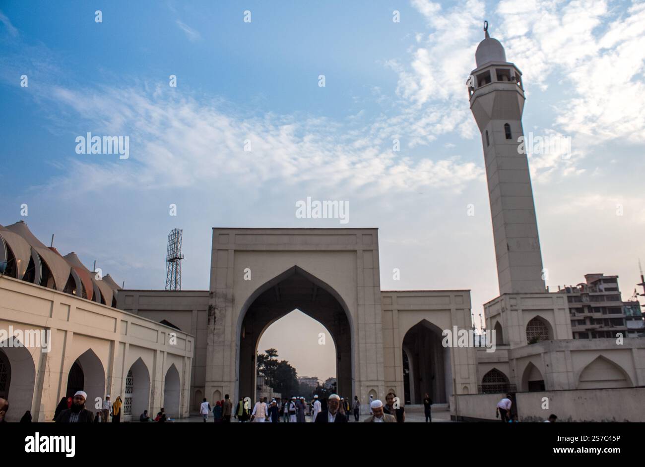 Baitul Mukarram Mosque, the National Mosque of Bangladesh Stock Photo ...