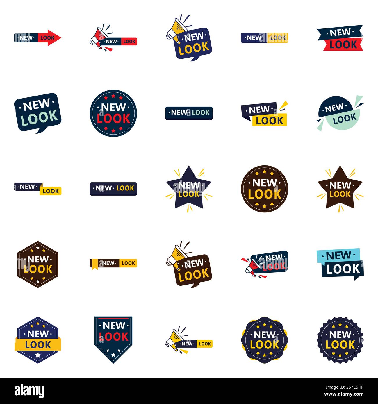 Introduce a new brand image with 25 modern vector designs for your New ...