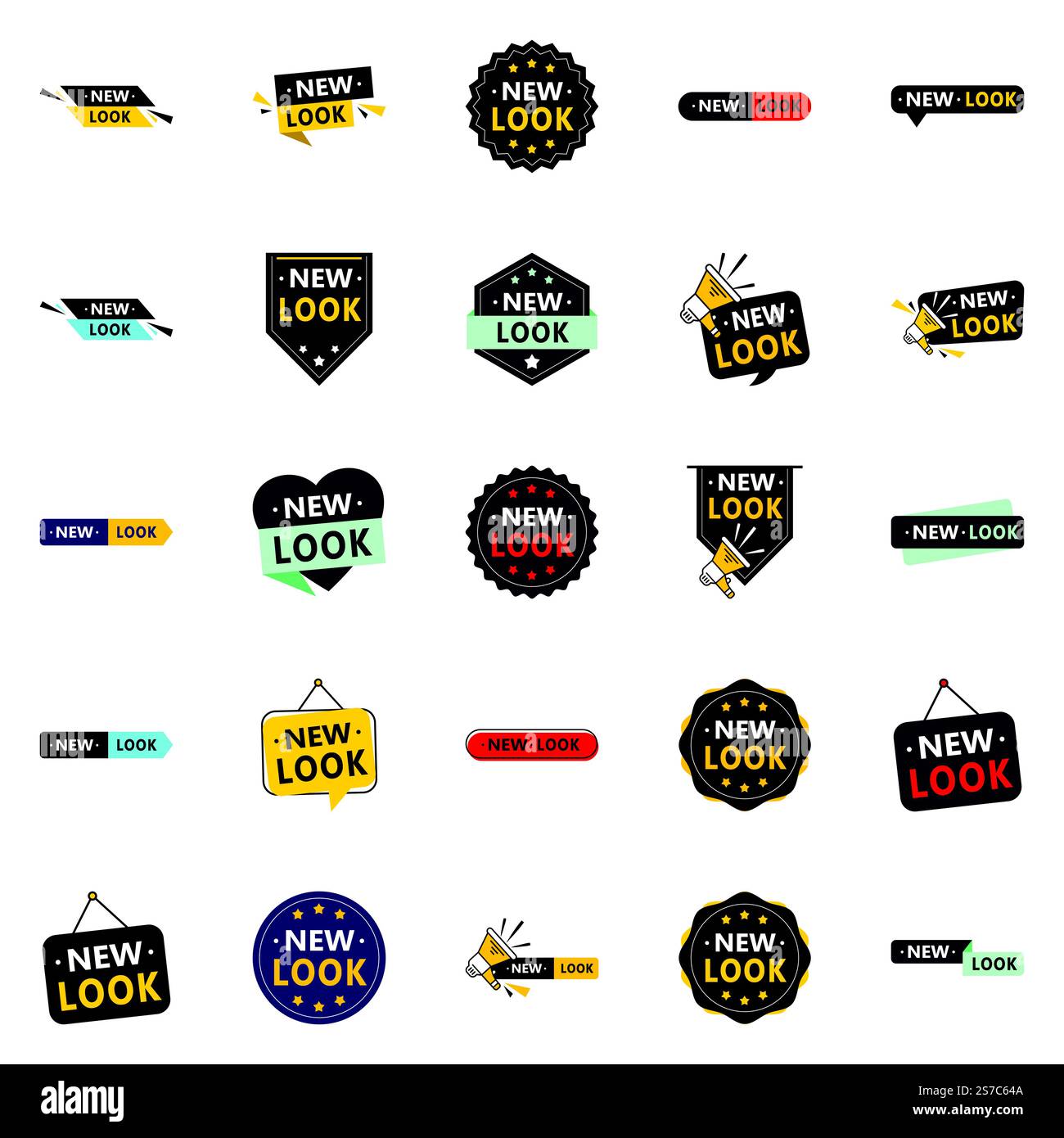 New Look 25 professional vector designs to upgrade your branding Stock ...