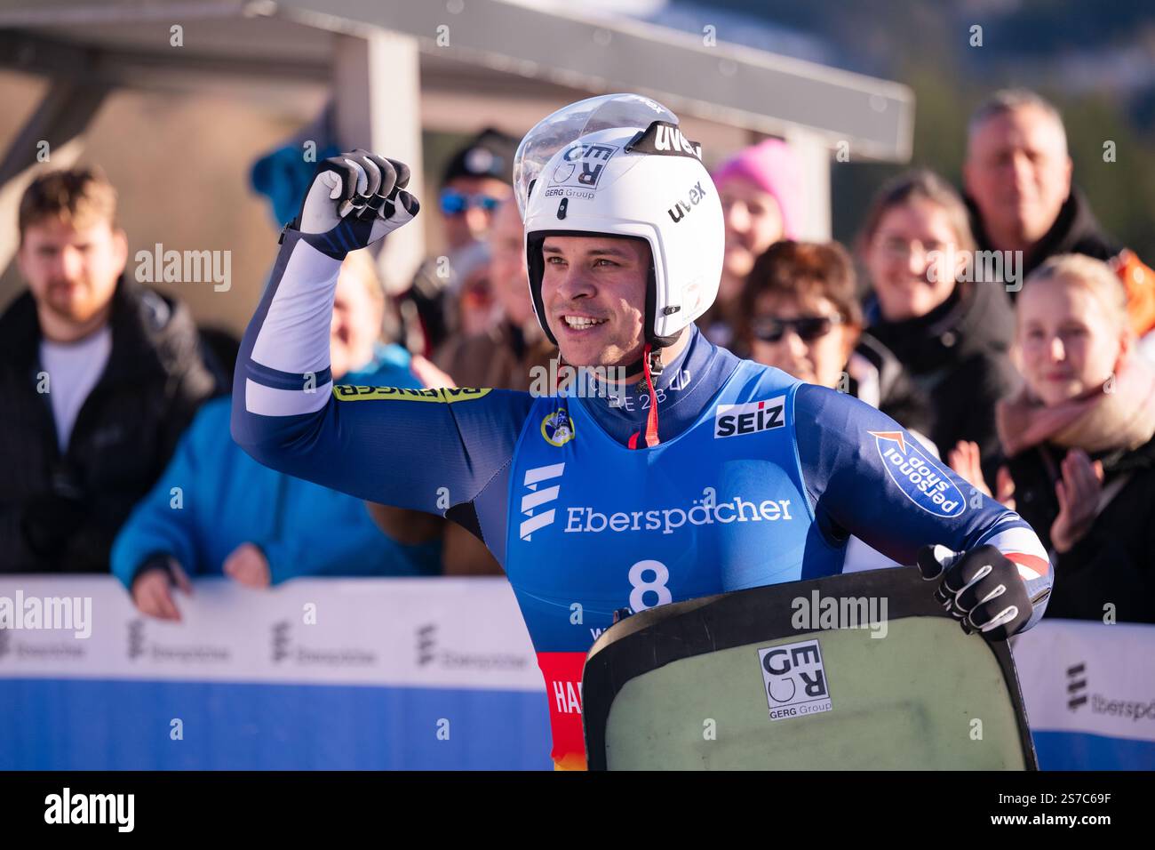 19 January 2025, North Rhine-Westphalia, Winterberg: Luge: World Cup ...